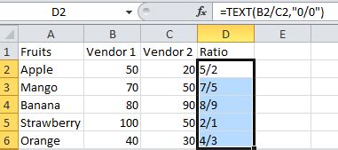How To Calculate Ratios In Excel Easy Ways