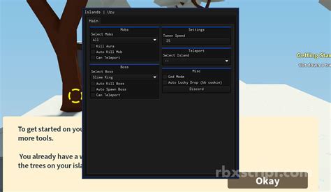 Islands Can Teleport Auto Kill Boss God Mode Scripts Rbxscript