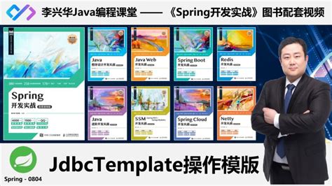 【spring开发实战】0804【理解】jdbctemplate操作模版教育职业教育好看视频
