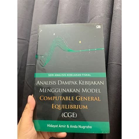 Jual Analisis Dampak Kebijakan Menggunakan Model Computable General Equilibrium Shopee Indonesia
