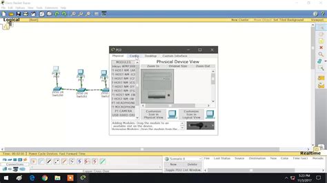 How To Make A Bus Topology Using Cisco Packet Tracer Youtube