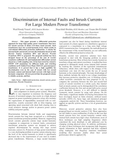 Pdf Inrush Current In Transformer Dokumen Tips