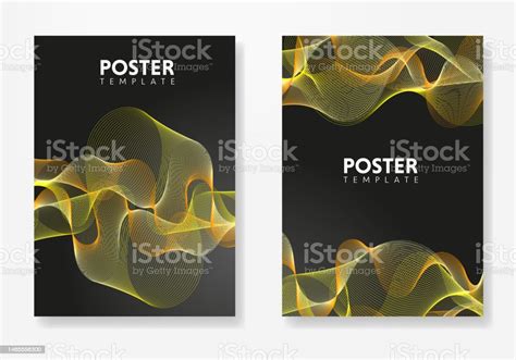 편집 가능한 포스터 템플릿 집합입니다 포스터 브로셔 잡지 카드 책 전단지 배너 기념일에 사용할 수 있습니다 트렌디 한 기업