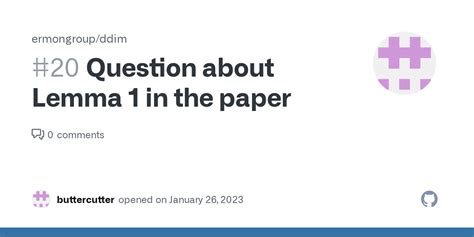 Question About Lemma 1 In The Paper Issue 20 Ermongroup Ddim GitHub