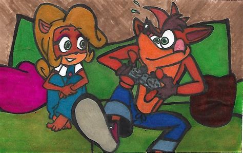 Crash And Coco By Animemookie On Deviantart
