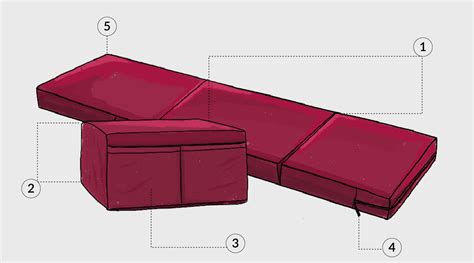 Center Stage Convertible Ottoman Discreet Sex Furniture