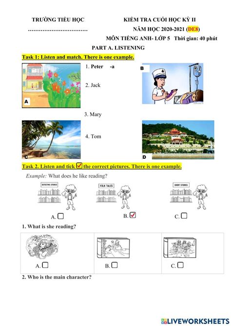 G5 Cky 2 De8 Worksheet Live Worksheets