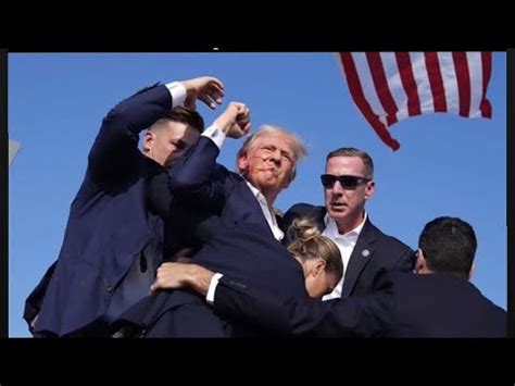 Watch As Snipers And Secret Service Protect Donald Trump From Sniper