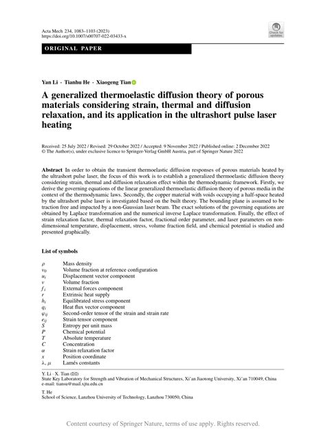 A Generalized Thermoelastic Diffusion Theory Of Porous Materials