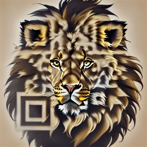 lion qr code🦁 r aiart