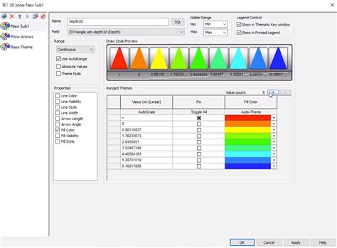 Setting Up 2d Themes And Basic Results Analysis Autodesk