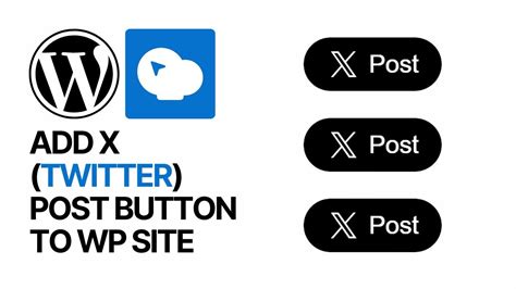 How To Add X Twitter Post Button To Wordpress Website Using Wpbakery Page Builder Youtube