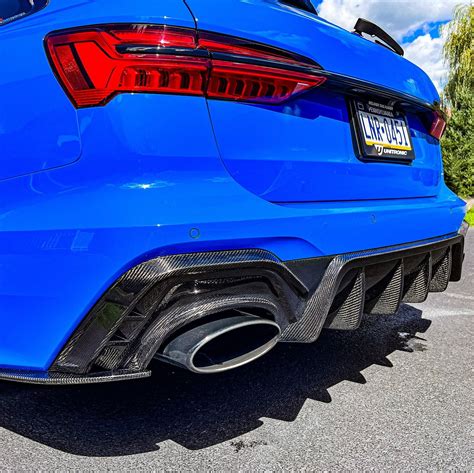 Audi C8 Rs6 Carbon Fiber Diffuser Euro Impulse