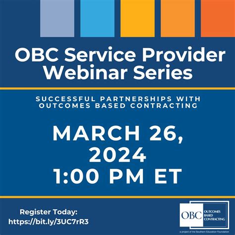 Outcomes Based Contracting At Sef On Linkedin Outcomesbasedcontracting Obcwebinar