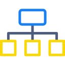 Flow Chart Generic Flat Icon