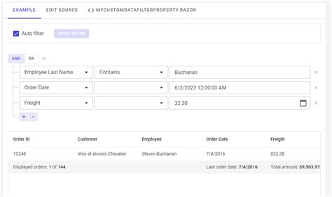 Datafilter Demo Removing Filters Issue Radzenblazor Components Radzen