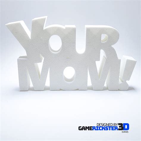 Your Mom D Printed Etsy