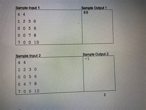 Solved Condider That We Have A D Array Nxm In Every Cell Chegg