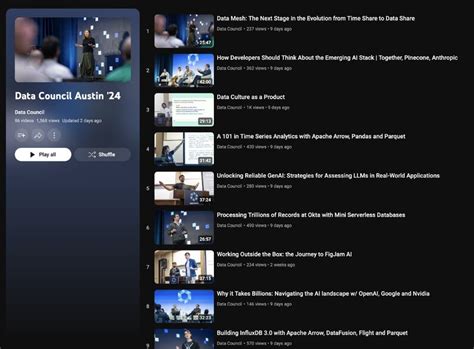 Watch Data Science Talks At Data Council Austin Rami Krispin Posted