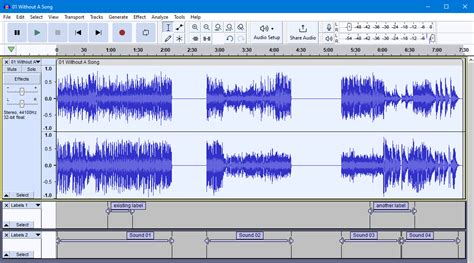 Label Sounds No Longer Works Feedback And Discussion Forum Audacity Forum