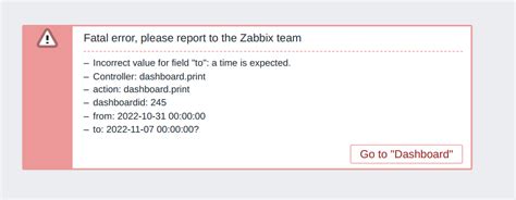 fatal error on generated scheduled reports zabbix forums