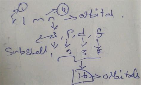 How Many Orbitals The N Shell What Is The Subshell Wise Distribution Of Orbitals In The N