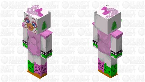 ¡glamrock Chica 🎸 Fnaf Security Breach Minecraft Skin