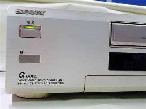 Yahoo オークション Sony／ソニー S Vhsビデオデッキ／slv Rx9 ジャ