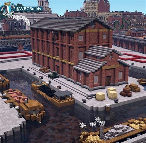 Minecraft Warehouse Blueprint