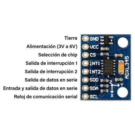 Acelerómetro De 3 Ejes Adxl345 Módulo Gy 291 Guatemala