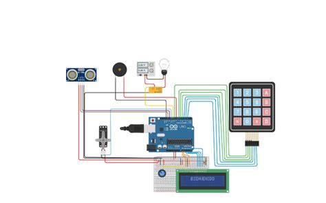 Circuit Design Casa Domotica Tinkercad