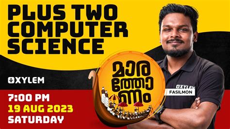 Plus Two Onam Exam Computer Science Full Chapter Revision Xylem Plus Two Youtube