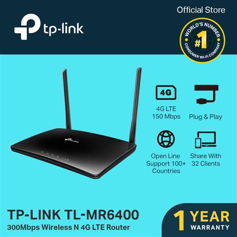 Tp Link Sim Card Gsm G G Router Tplink Tl Mr Shopee Philippines
