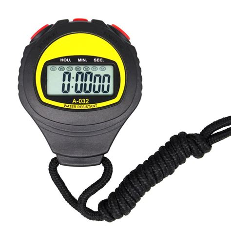 Robot Gage Large Display Electronic Stopwatch Professional Running