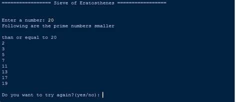 How To Create Sieve Of Eratosthenes In Python SourceCodester