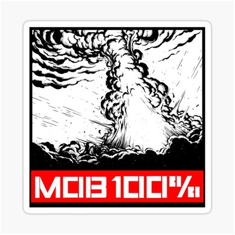 Music Retro Mob Anime Psycho 100 Cute Graphic T Sticker For Sale