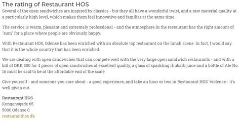 Food Blog Writing Examples What Should Food Bloggers Be Writing About Bootstrapped Ventures