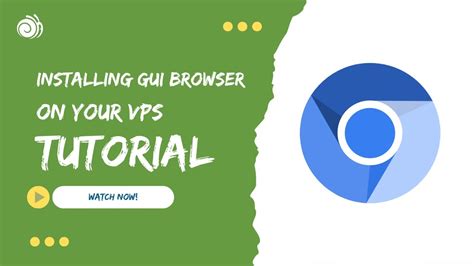 Installing Gui Browser On Your Vps Youtube