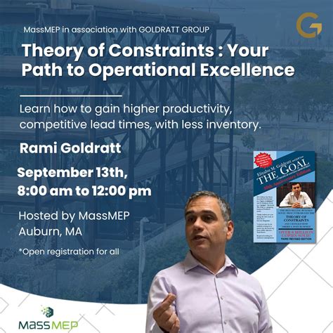 Goldratt Consulting On Linkedin Looking Forward To See You There