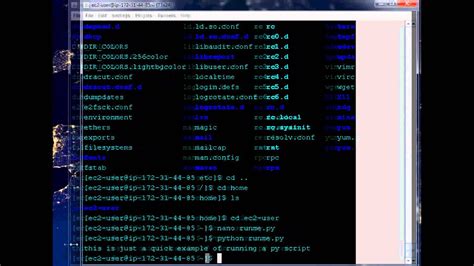 Vps With Aws Ec2 And Python Intro To Aws Navigating The Terminal