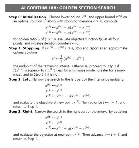 Solved 16 16 Use Golden Section Algorithm 16a To Find An
