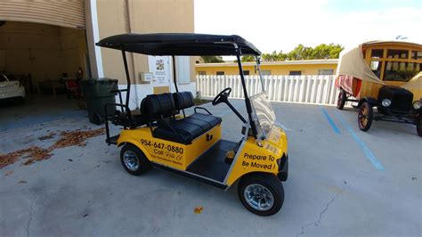 Golf Cart Vinyl Wrap Star Car Wraps Dania Beach South Florida