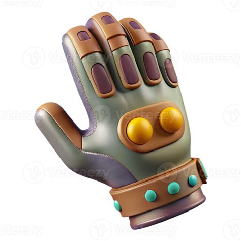 Beautiful Traditional Haptic Feedback Glove Cutout Element Genuine 58032100 Png