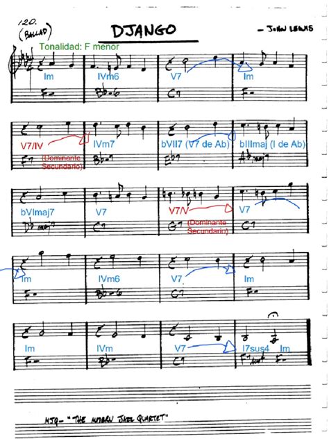 Django De John Lewis Análisis Pdf