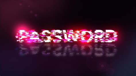 Premium Photo 3d Rendering Password Text With Screen Effects Of