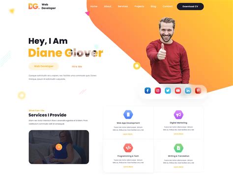 Best Web Developer Elementor Theme For Wordpress