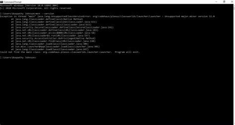 I Have Faced Java Lang Unsupported Class Version Error While Installing