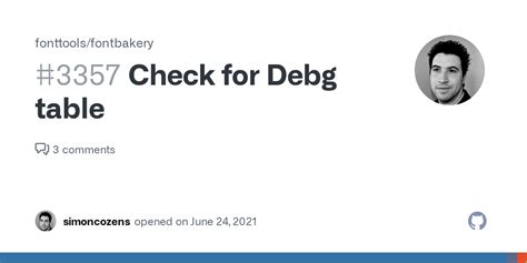 Check For Debg Table Issue Fonttools Fontbakery Github