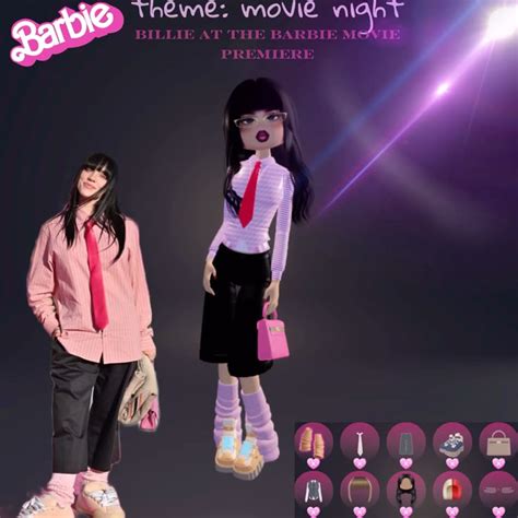 Dress To Impress Movie Night Event Billies Barbie Premiere🎀 Movie