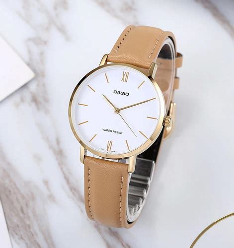 Reloj Casio Mujer Análogo Ltp Vt01gl 7b Cuotas Sin Interés